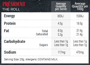 Président Cheese Australia | Cheese Types - Président Australia